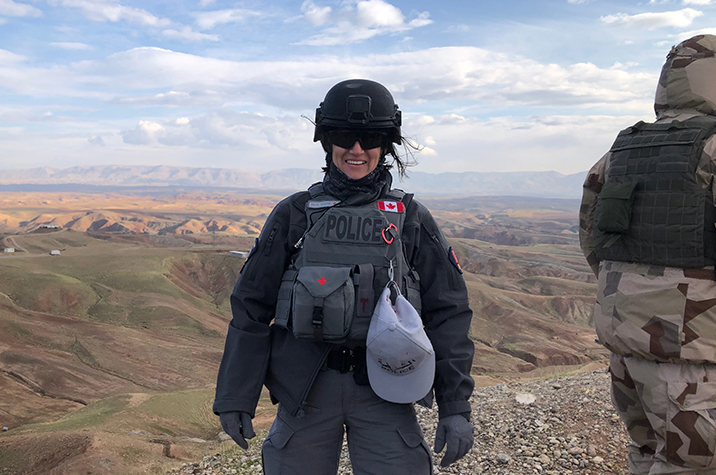 RCMP officer helping women in Iraq | Royal Canadian Mounted Police