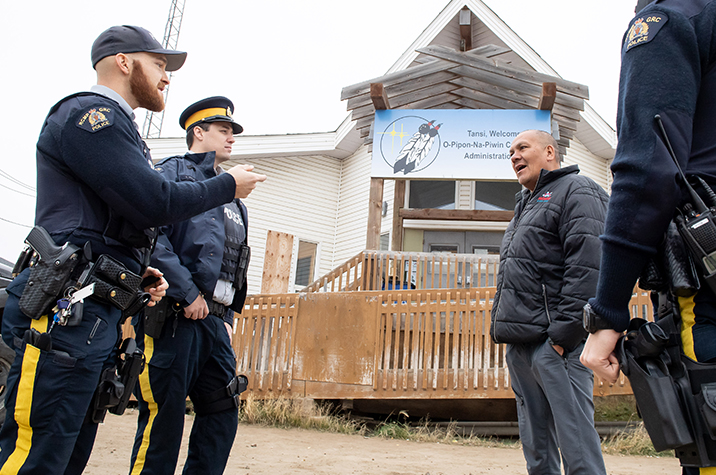 RCMP opens office in South Indian Lake, Manitoba | Royal Canadian ...