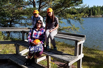 Two dozen girls share canoes, campfires and culture | Royal Canadian ...