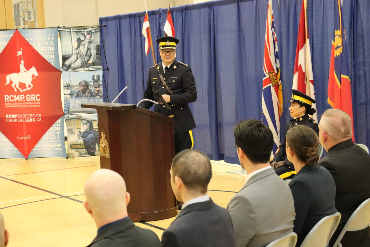 BC RCMP welcomes Troop #12 of Experienced Police Officers | Royal ...