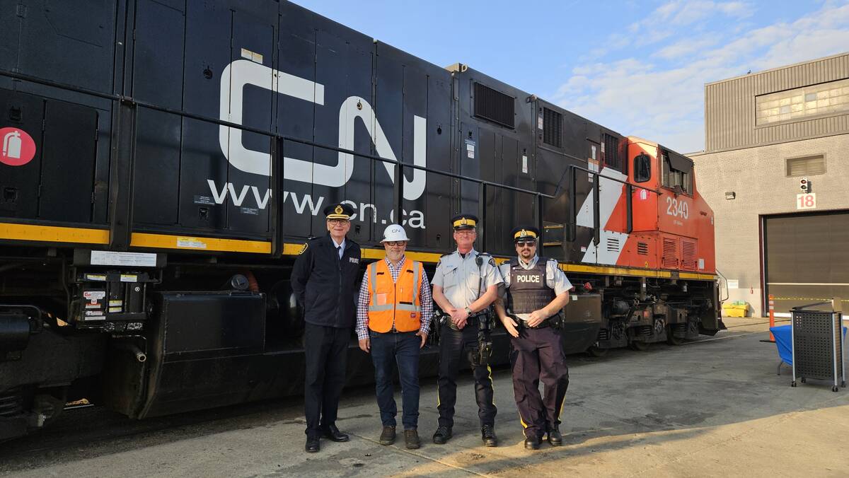 Alberta RCMP and CN Police mark Rail Safety Week | Royal Canadian ...